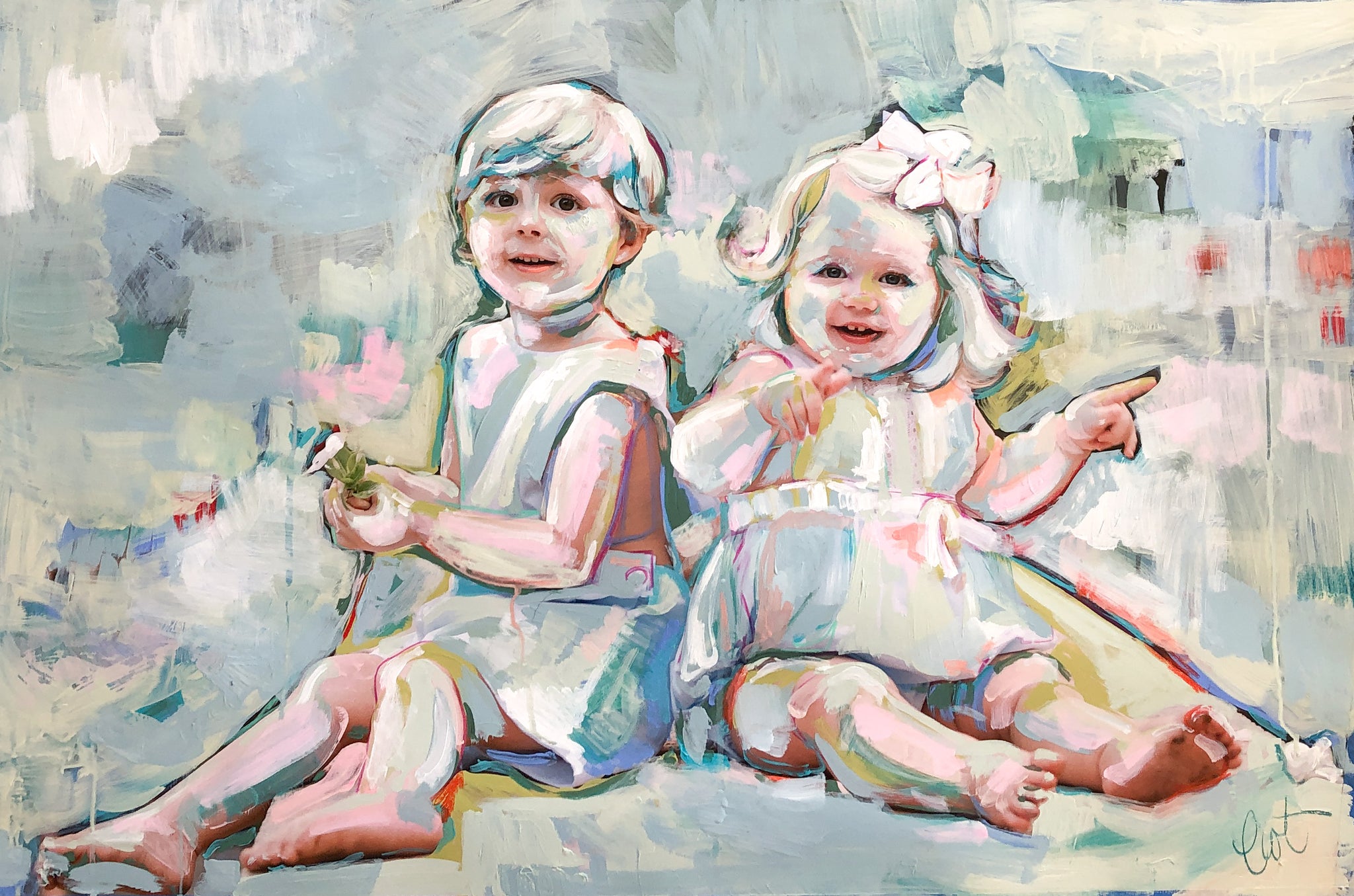 Paint Over Portrait – Laura W Taylor: Art
